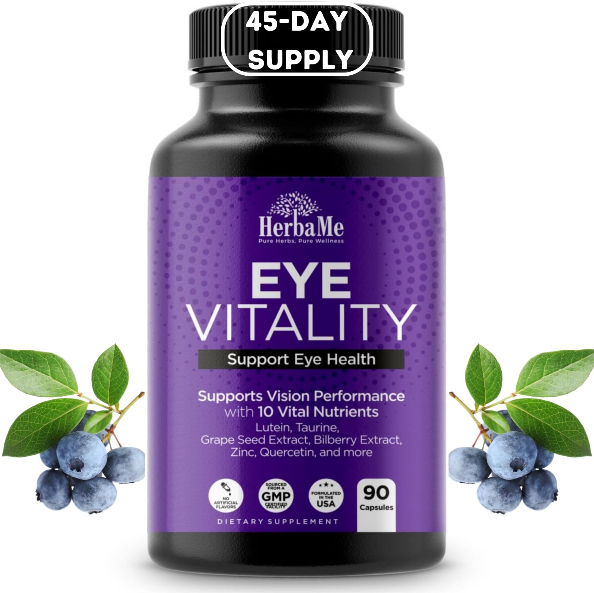 Amazon.com: NATURELO Eye Vitamins - AREDS 2 Formula Nutrients with ...