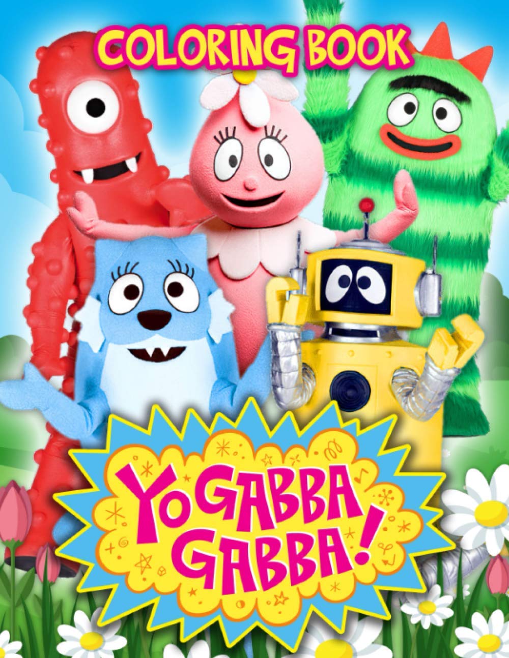 Yo Gabba Gabba Coloring Book