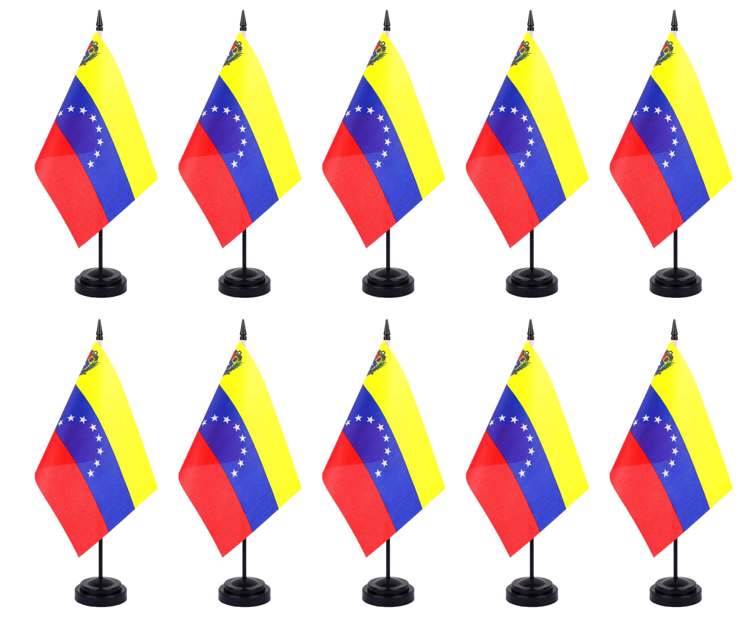Snapklik.com : ZXvZYT Venezuela Flag Banner Venezuela Desk Flag Set ...