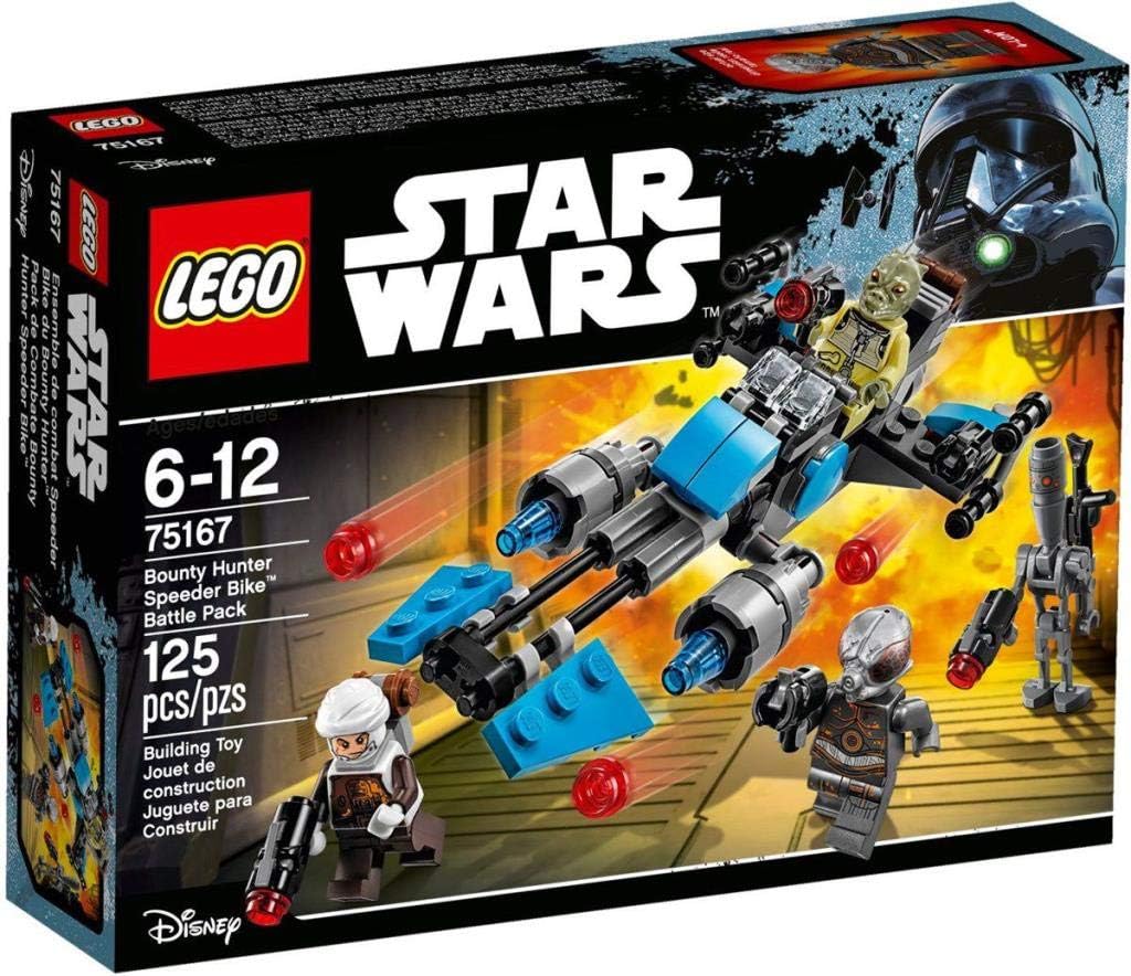 Amazon.com: LEGO Star Wars Battle Packs Bounty Hunter Speeder Bike ...