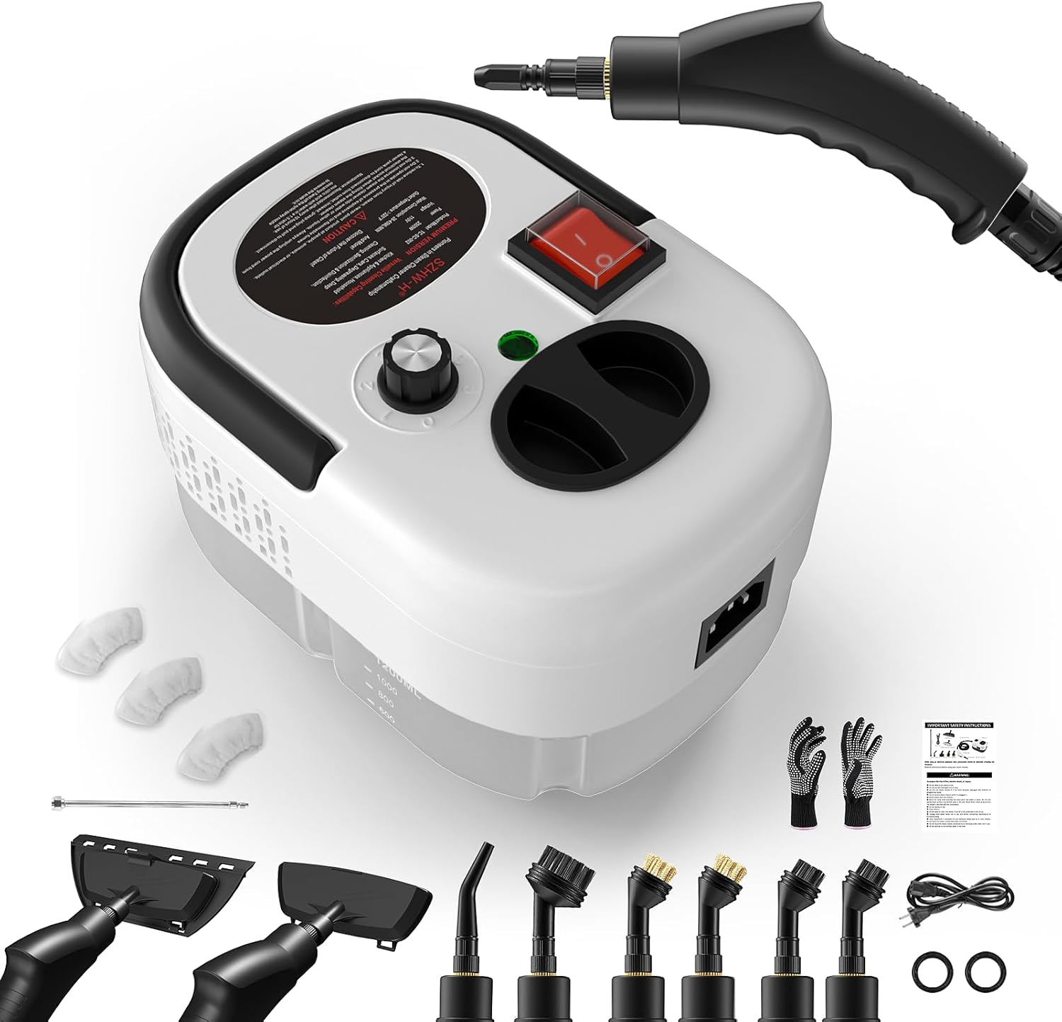 Amazon.com - 2500w Steam Cleaner, High Pressure Steam Cleaner for Home ...