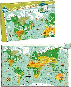 Puzzle Los monumentos del mundo : Amazon.com.au: Toys & Games