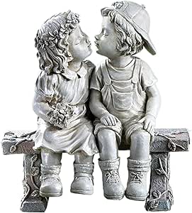 Amazon.com: CAKEEYUM Garden Statues Waterproof Resin Outdoor Statues ...