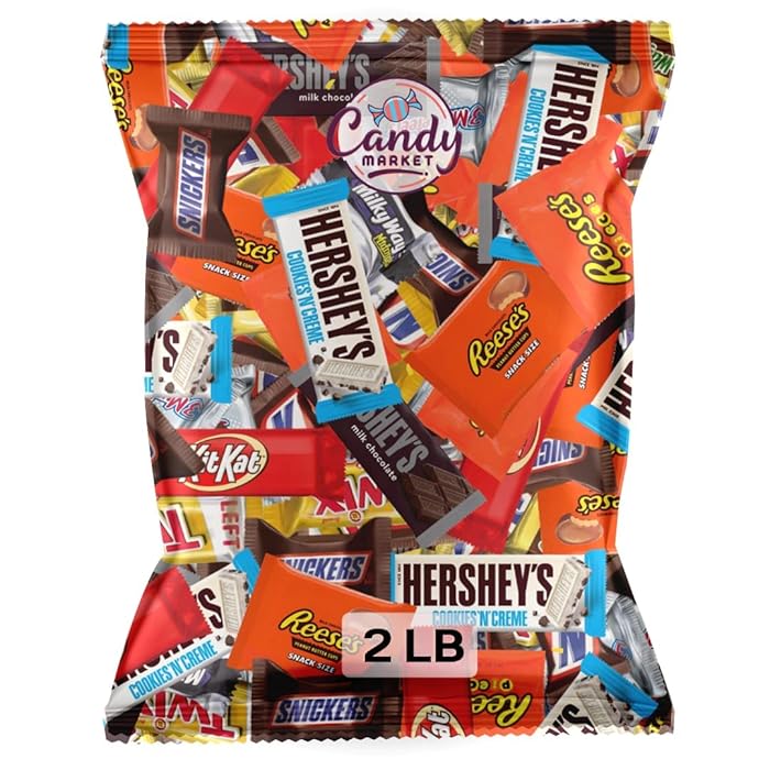 Buy Assorted Bulk Chocolate Mix - Snickers, Kit Kat, Milky Way, Twix, 3 ...