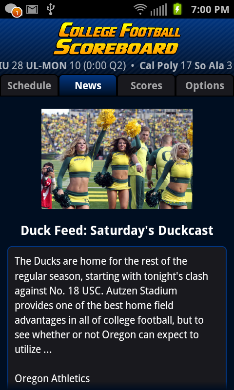 College Football Scoreboard Plus - App on Amazon Appstore