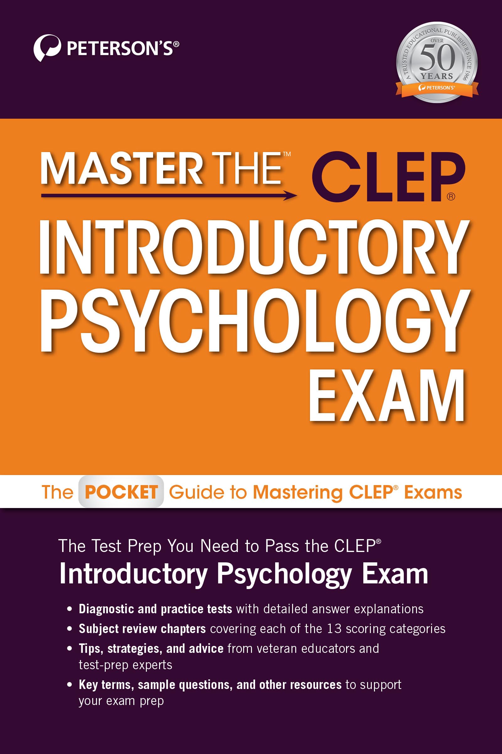 Master the™ CLEP® Introductory Psychology Exam: Peterson's, Peterson's ...