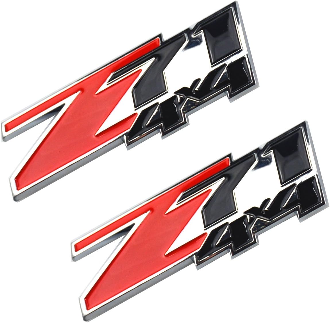 Amazon.com: Aimoll 2pcs Z71 4x4 Emblems Badges, 3D ABS Decal Emblems ...