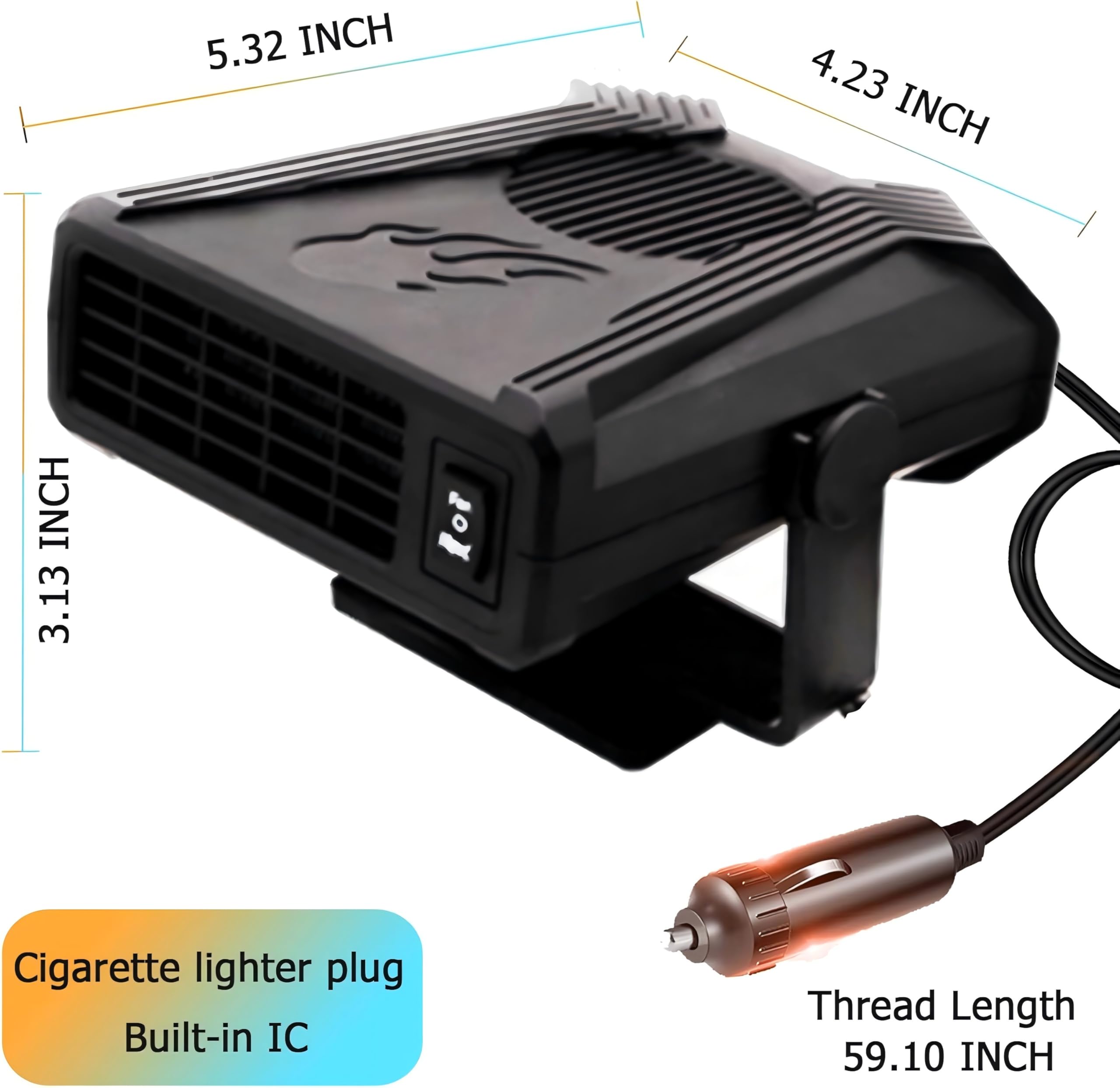 Car Heaters Plug Into Lighter You