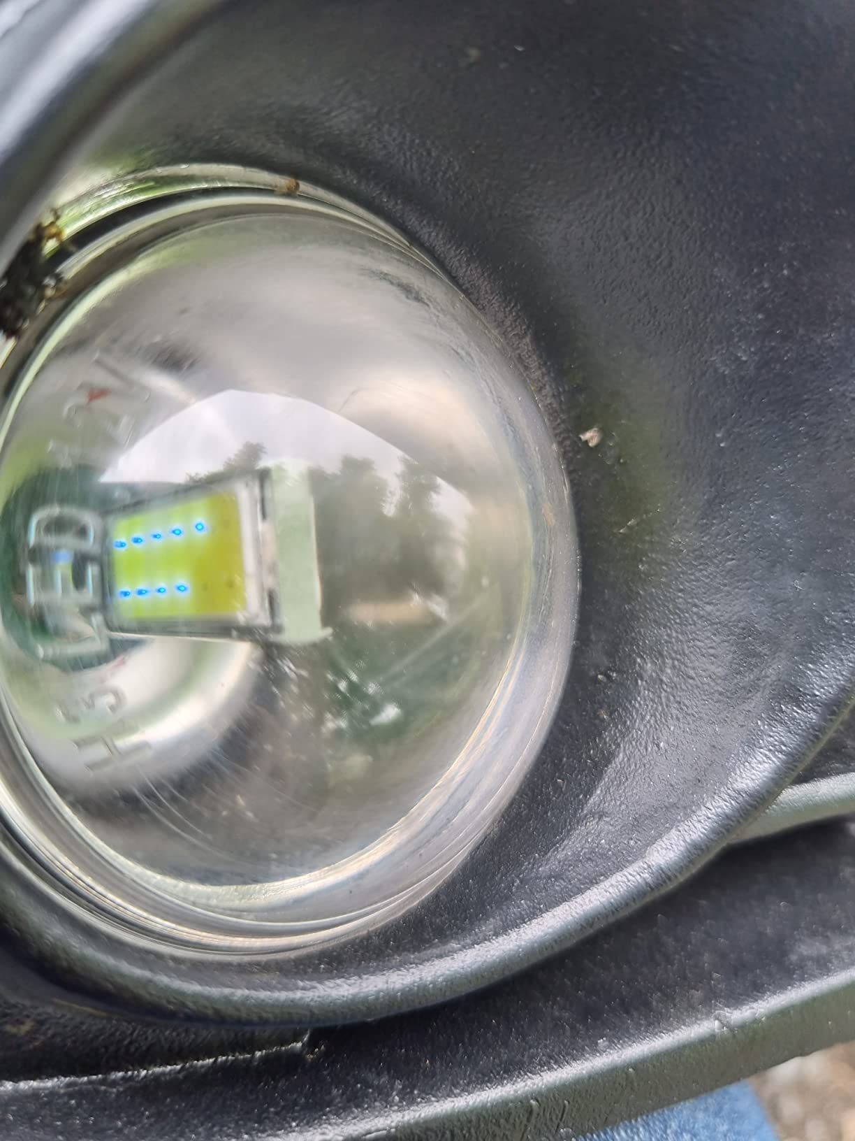 Keenso 2pcs H3 Fog Light Bulb, COB LED Fog Lights Xenon Headlight Auto ...