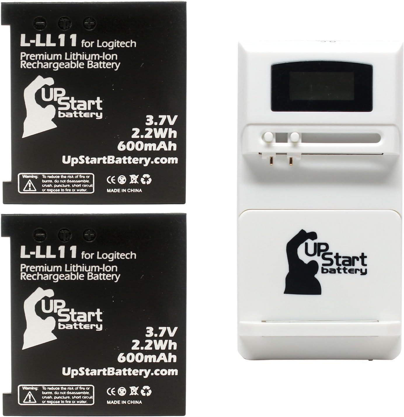 Amazon.com : 2-Pack Replacement for Logitech 831410 Battery with ...