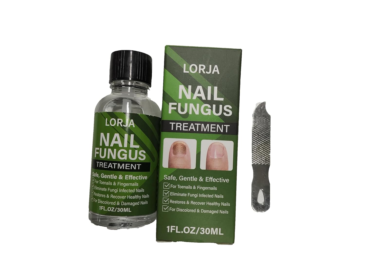 Amazon.com : LORJA Toe Nail Fungus Treatment Toenail Care : Health ...