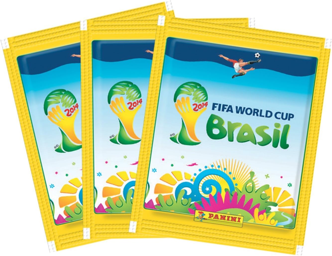 2014 FIFA World Cup Panini Sticker Pack CDU (100 packs) : Amazon.co.uk ...