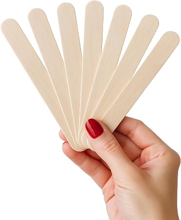Belle Vous Lot de 500 spatules en bois pour cire - Tailles variées ...