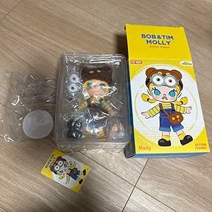 Amazon.co.jp: POPMART MOLLY BOB TIM Action Figure AN : Hobbies