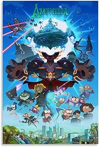 Amazon.com: VBKYFNZ Amphibia Cover Poster for Room Aesthetic Poster ...