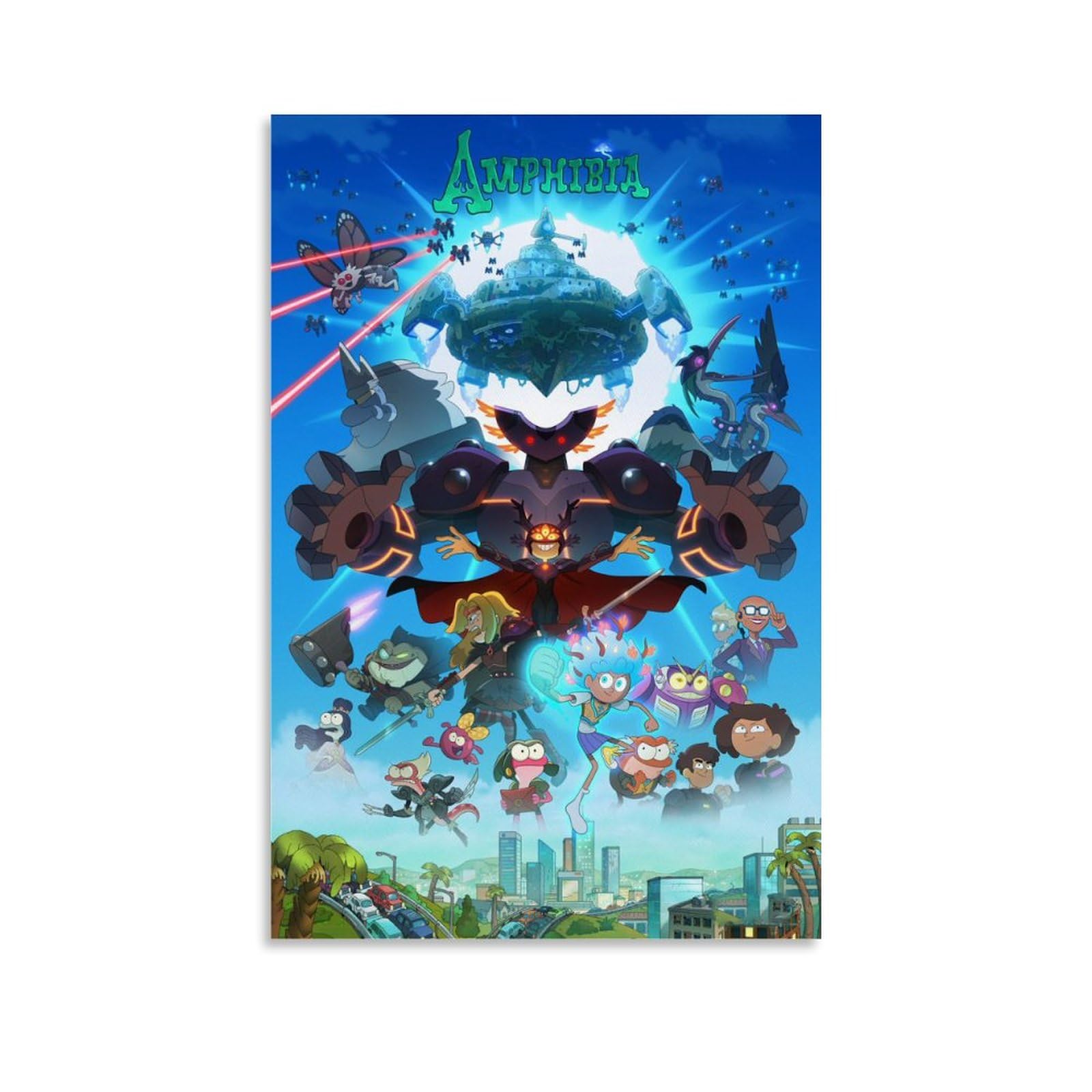 Amazon.com: VBKYFNZ Amphibia Cover Poster for Room Aesthetic Poster ...