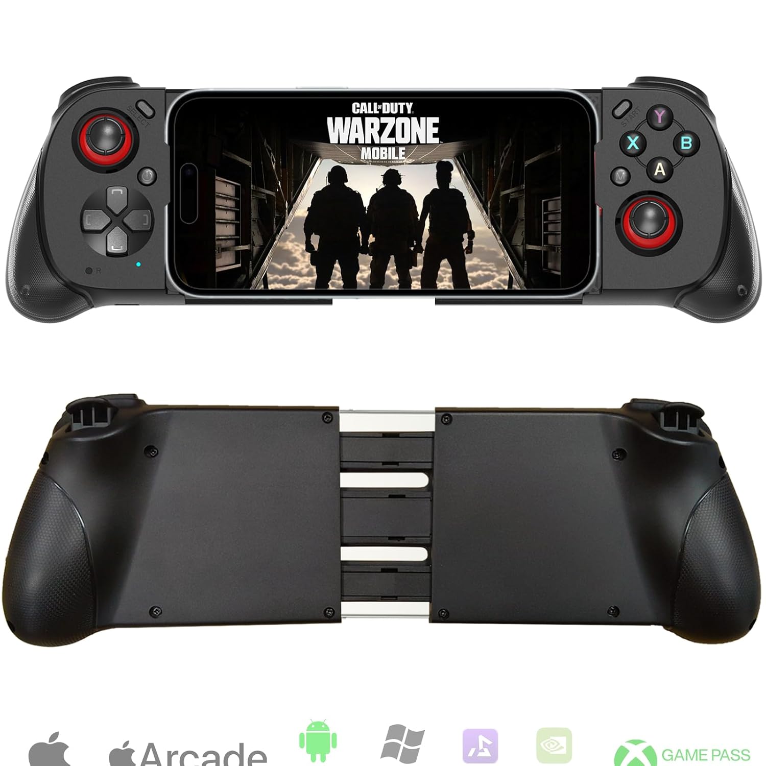 Amazon.com: iOS/Android/PC Wireless Game Controller, Mobile Gamepad ...
