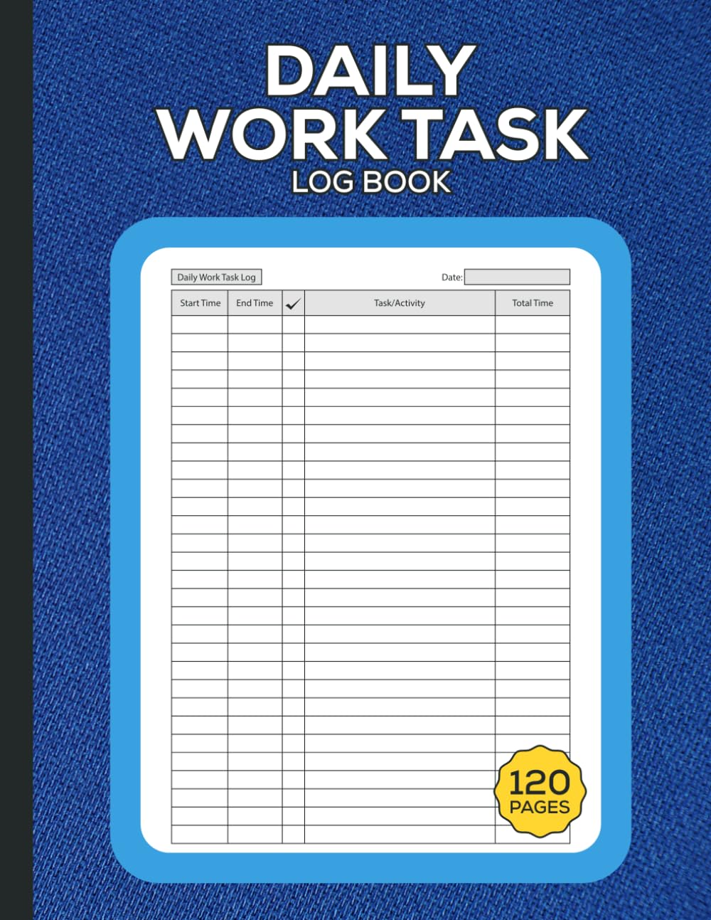 Amazon.com: Daily Work Task Log Book: Time Management Tracker for ...