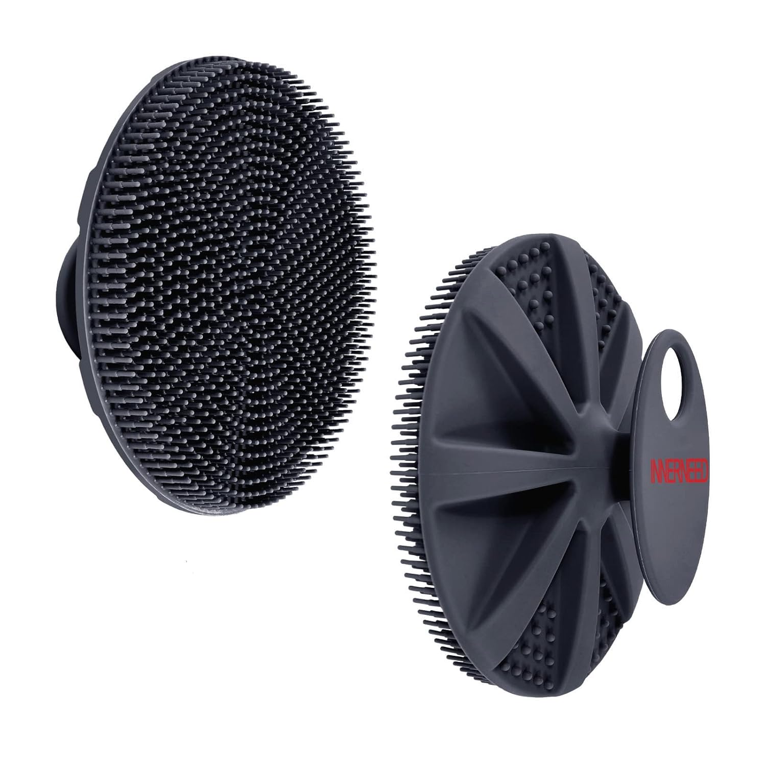 Amazon.com : INNERNEED Food-grade Soft Silicone Body Scrubber Shower ...