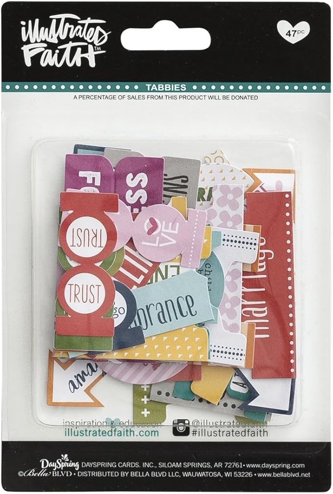 Amazon.com: Illustrated Faith - Life Tabs - 47 Count
