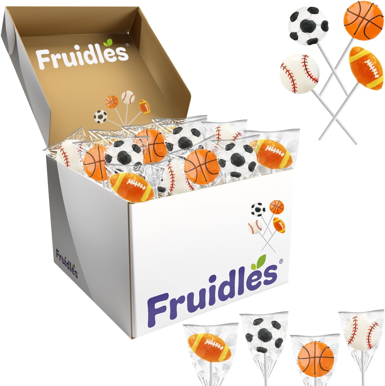 Amazon.com : Super Sports Ball Candy Basketball, Football, Soccer, and ...