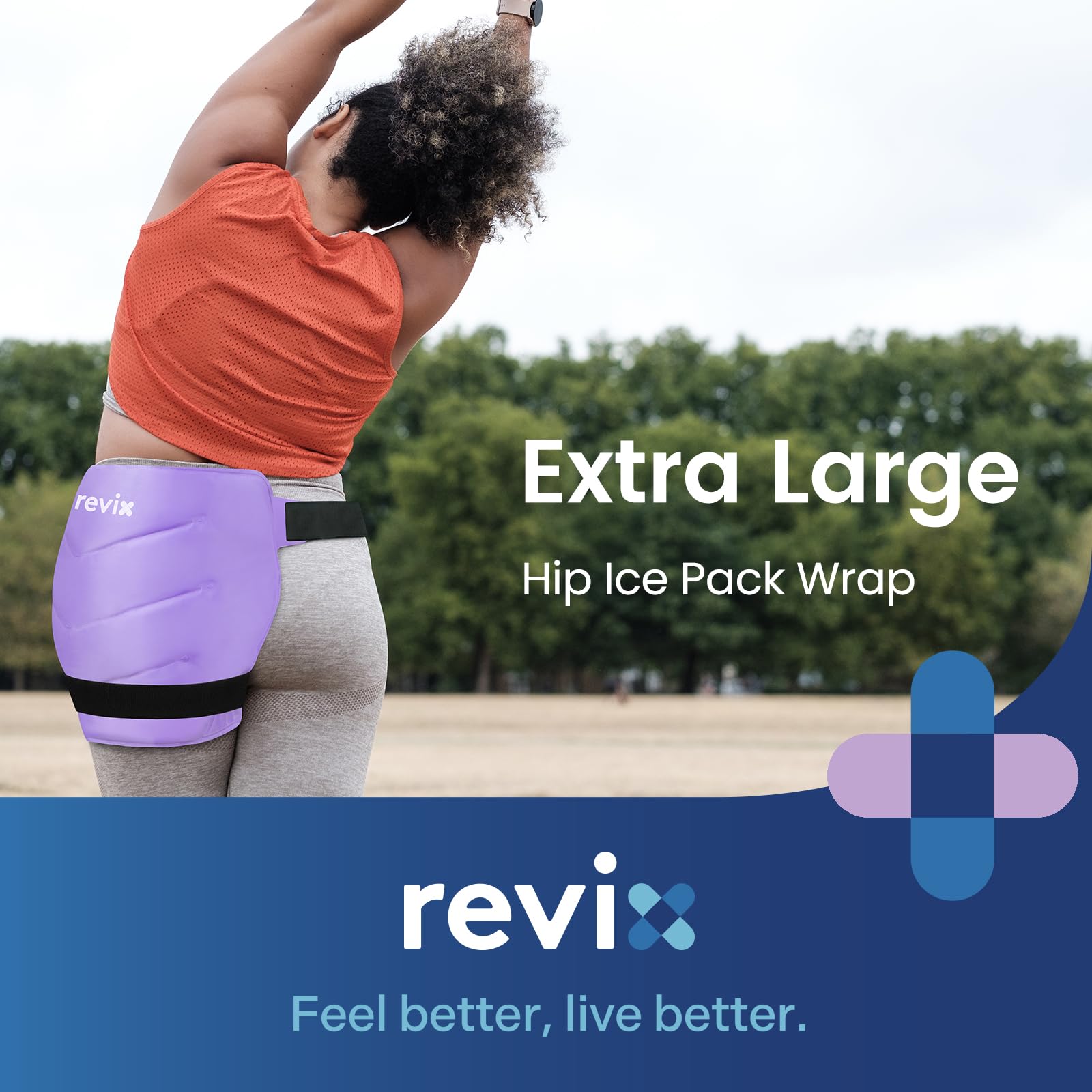 Snapklik.com : REVIX Extra Large Hip Ice Pack Wrap