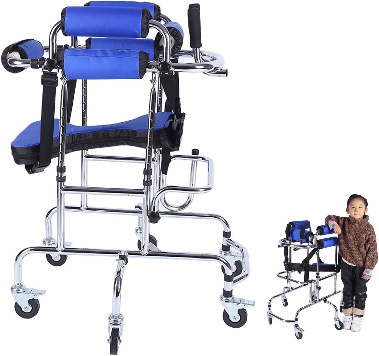 Amazon.com: Walker for Kids Cerebral Palsy Disability,Height Adjustable ...