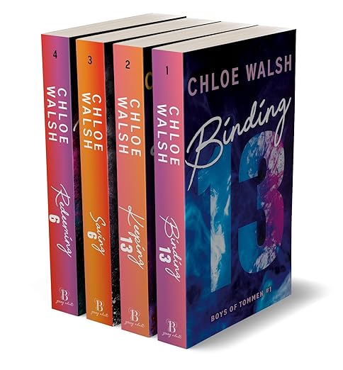 Amazon.com: Boys of Tommen Books 1-4 Series Set: 9781464245138: Walsh, Chloe: Books