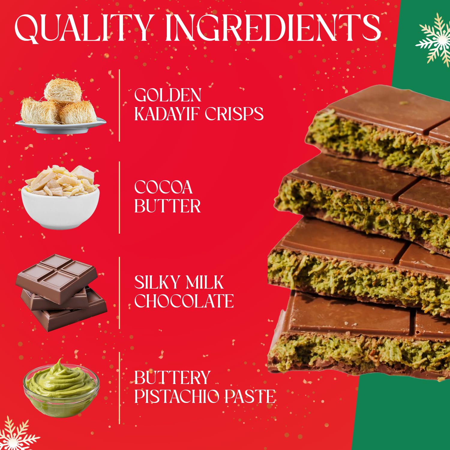 Snapklik.com : Beemax Festive Mini Dubai-Style Chocolate Bar Limited ...