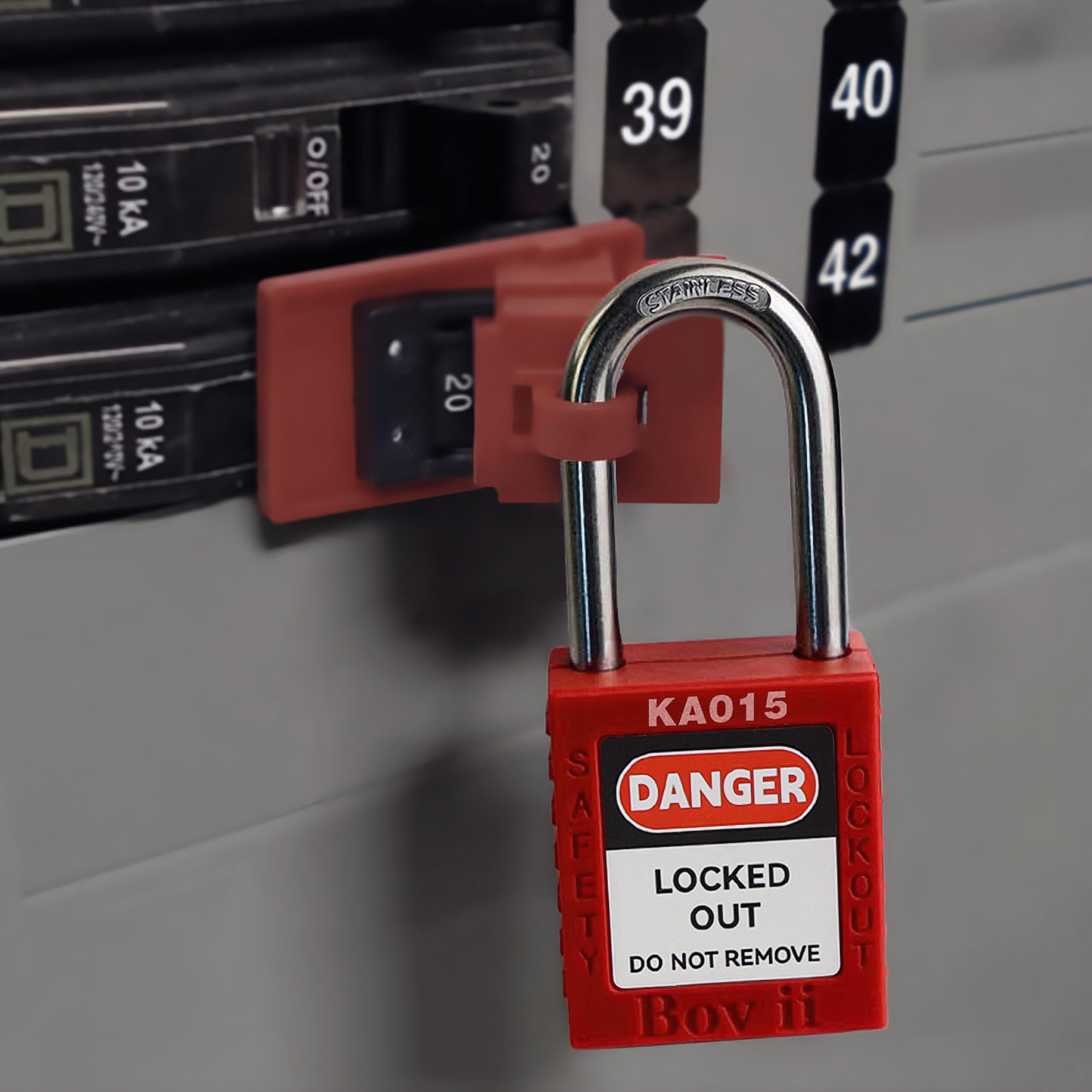 Snapklik.com : Lockout Tagout Locks Set, 5 Green Lockout Tagout Safety ...