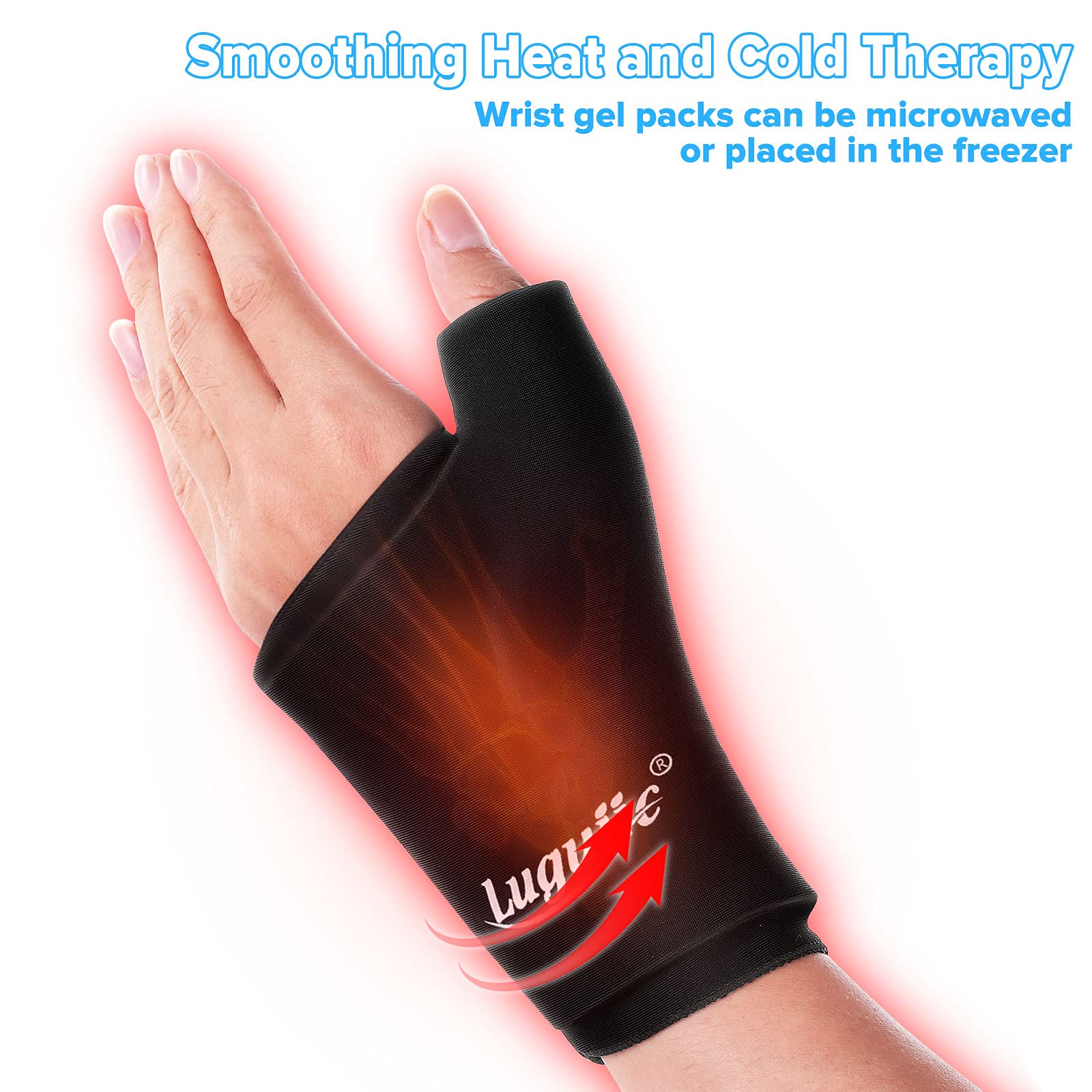Snapklik.com : Luguiic Wearable Thumb Wrist Ice Pack-Hot Cold Compress ...