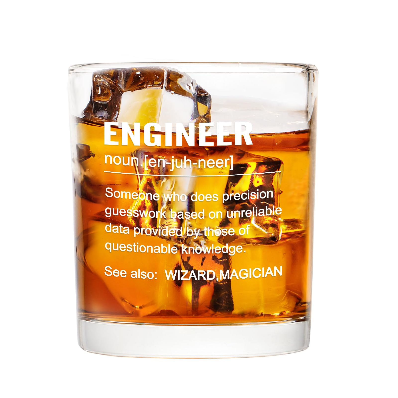 Amazon.com | Futtumy Engineer Whisky Glasses, Engineer Gifts, Engineer ...