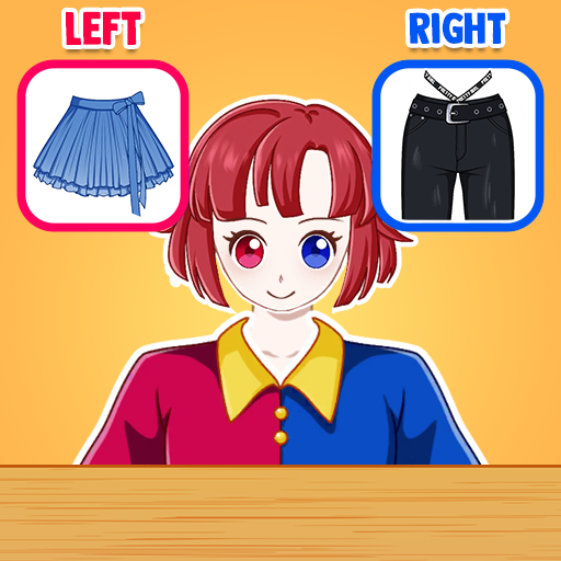 Left or Right Magic Dress Up: Build Fashion Queen Makeover Challenge ...