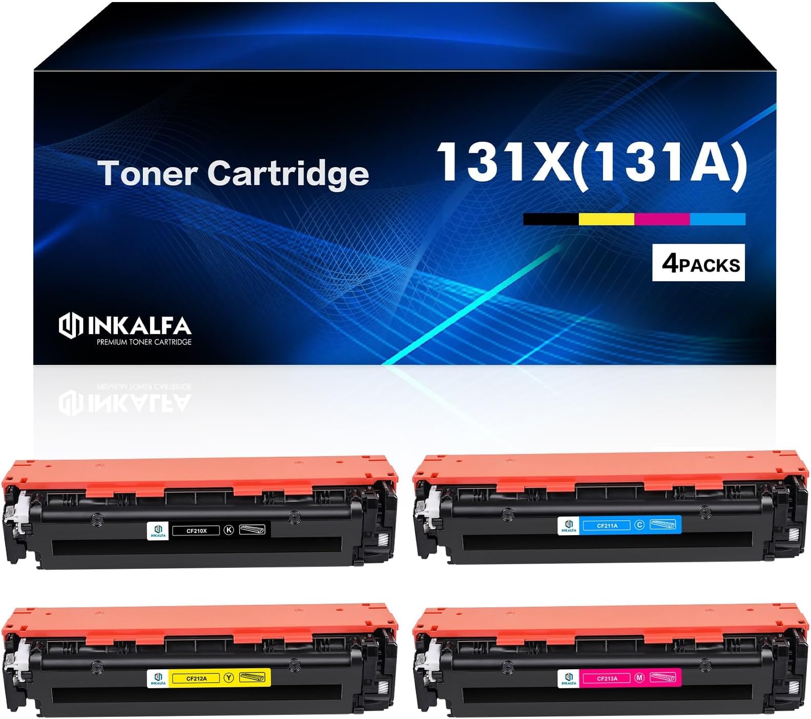 219X 219A MFP 3302FDWG Toner: 4-Pack Kompatible Ersatz für HP 219X 219A ...