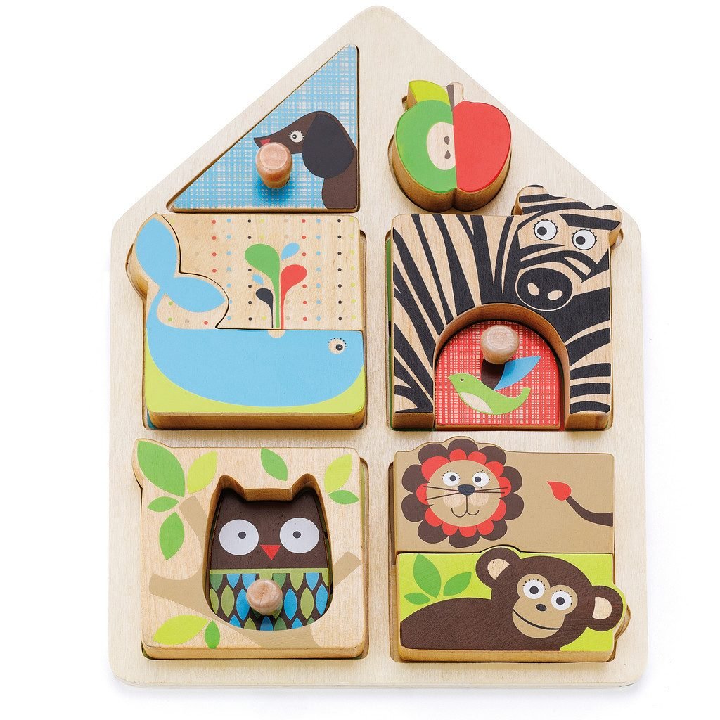 Amazon.com: Skip Hop Alphabet Zoo Match and Play Puzzle : Toys & Games