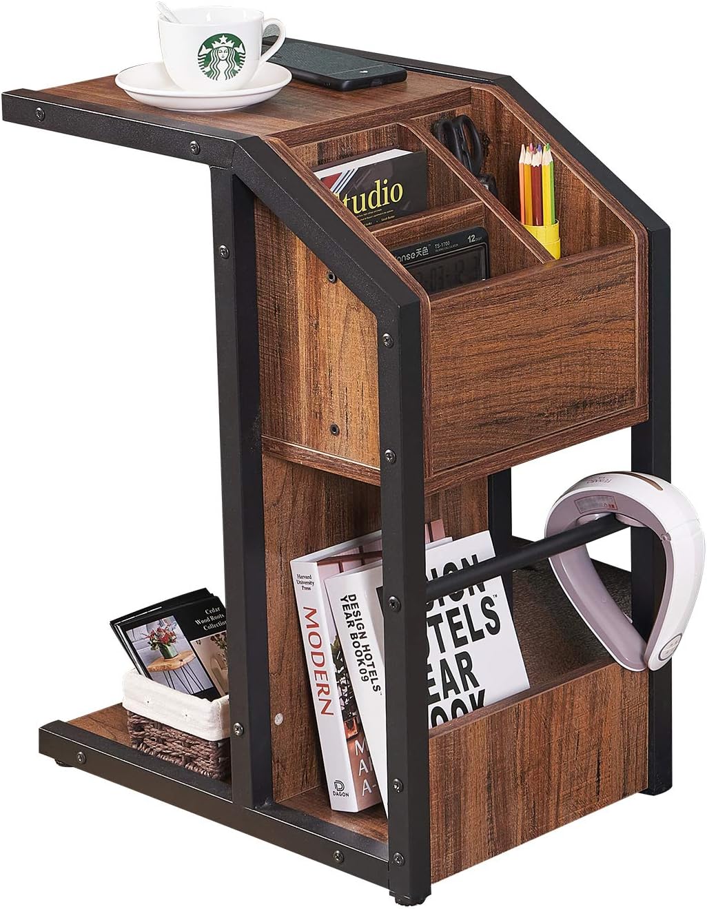 Amazon.com: NXN-HOME Sofa Side Table, Modern C Table Snack End Table ...