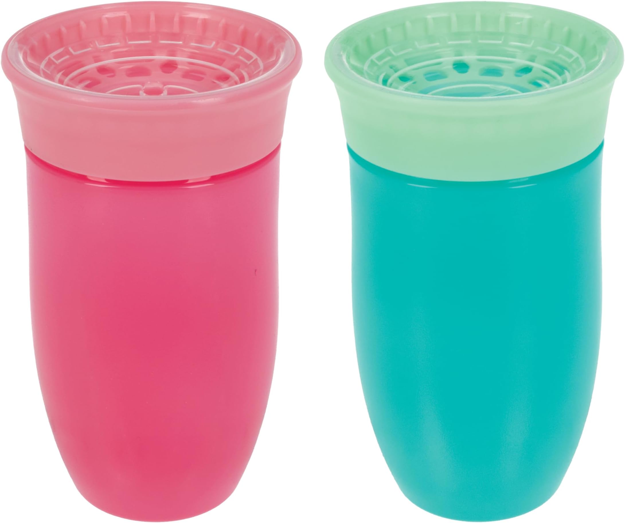 Amazon.com : Wow Cup for Kids Original 360 Sippy Cup, Green with Orange ...