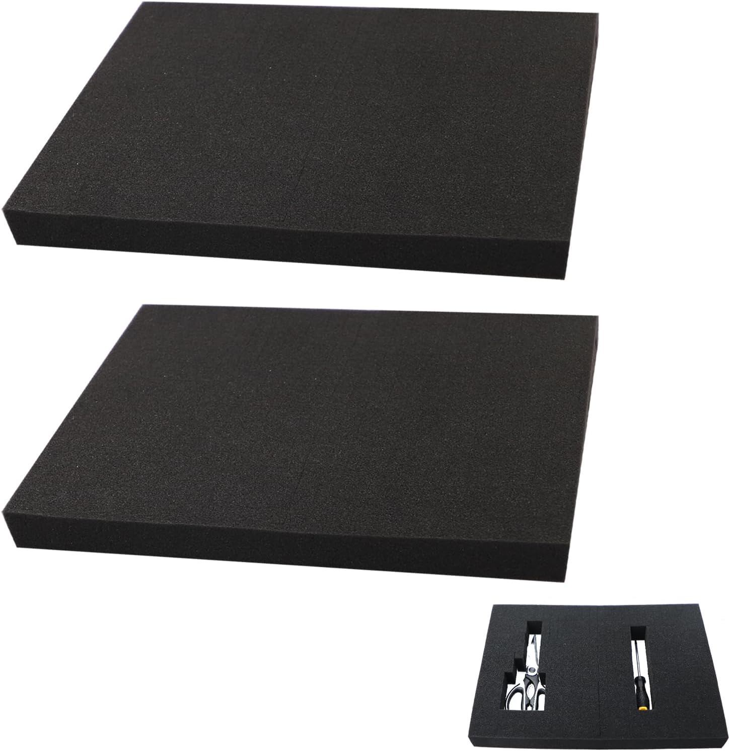 Amazon.com : 2PCS Pick and Plush Faom Insert - 16"x12"x1.5" Shock ...