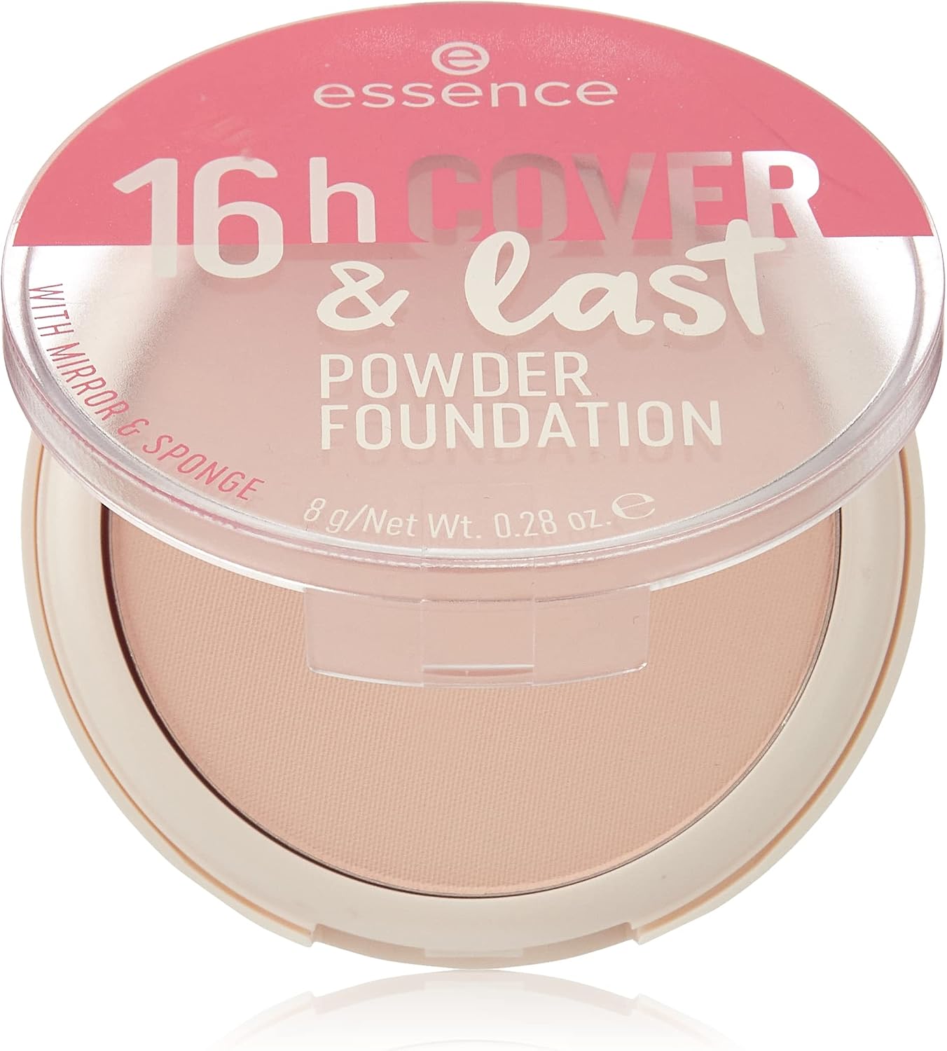 Essence 16H Cover & Last Powder Foundation 05, Classic Vanilla : Amazon ...