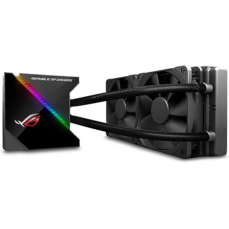 Amazon.com: Asus ROG RYUO 240 RGB AIO Liquid CPU Cooler 240mm Radiator ...