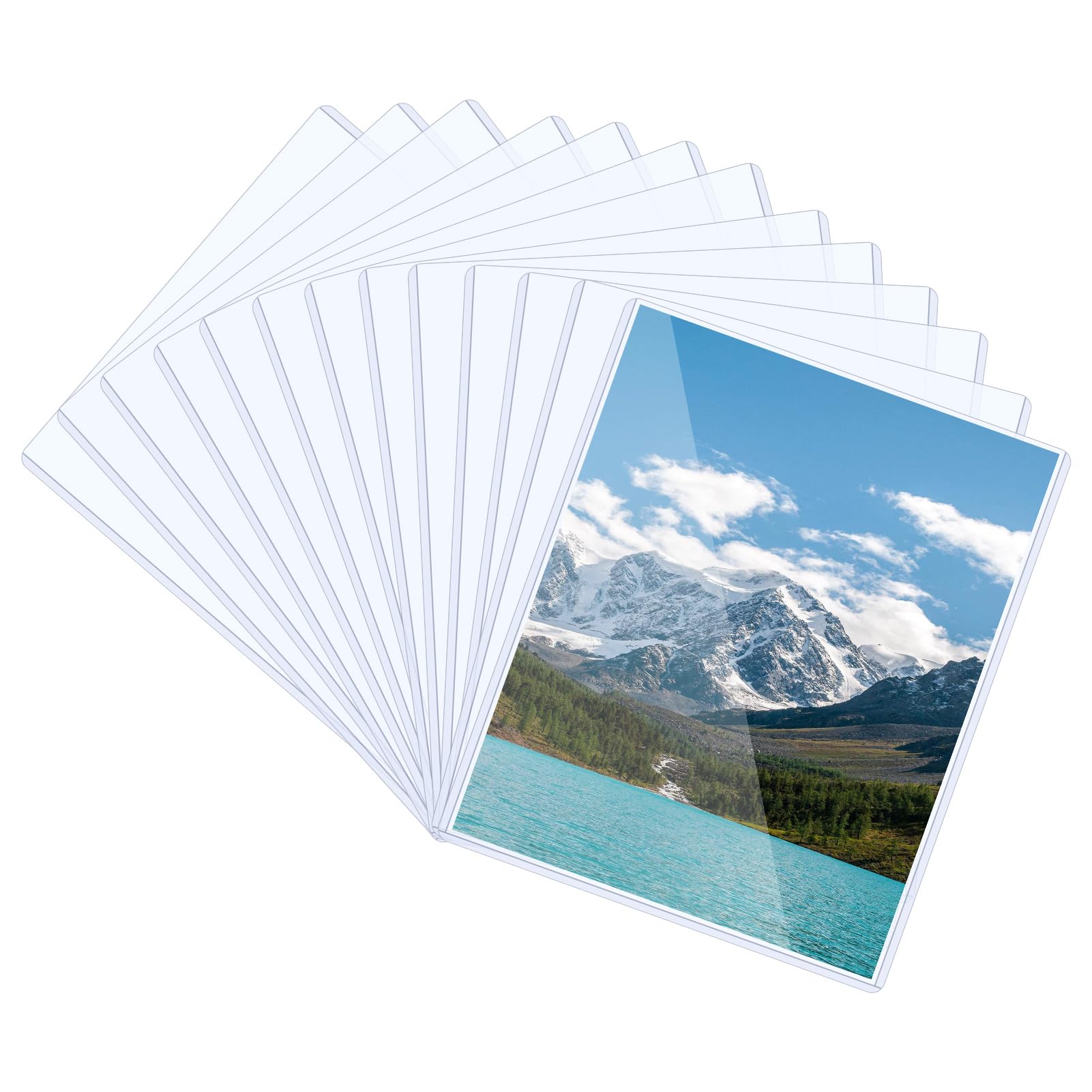 Hard Plastic Paper Protectors Clear