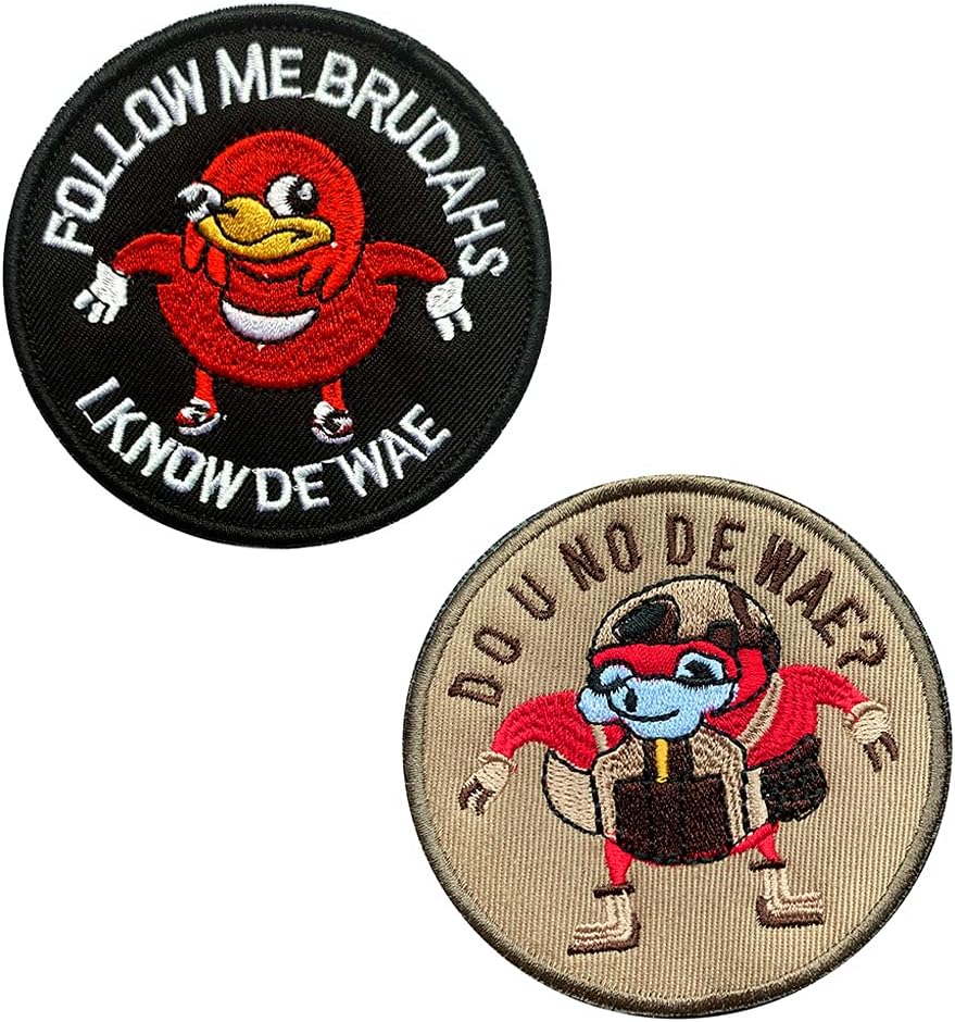 Amazon.com: Morton Home-Ugandan Knuckles Patch Follow me I Know De Wae ...