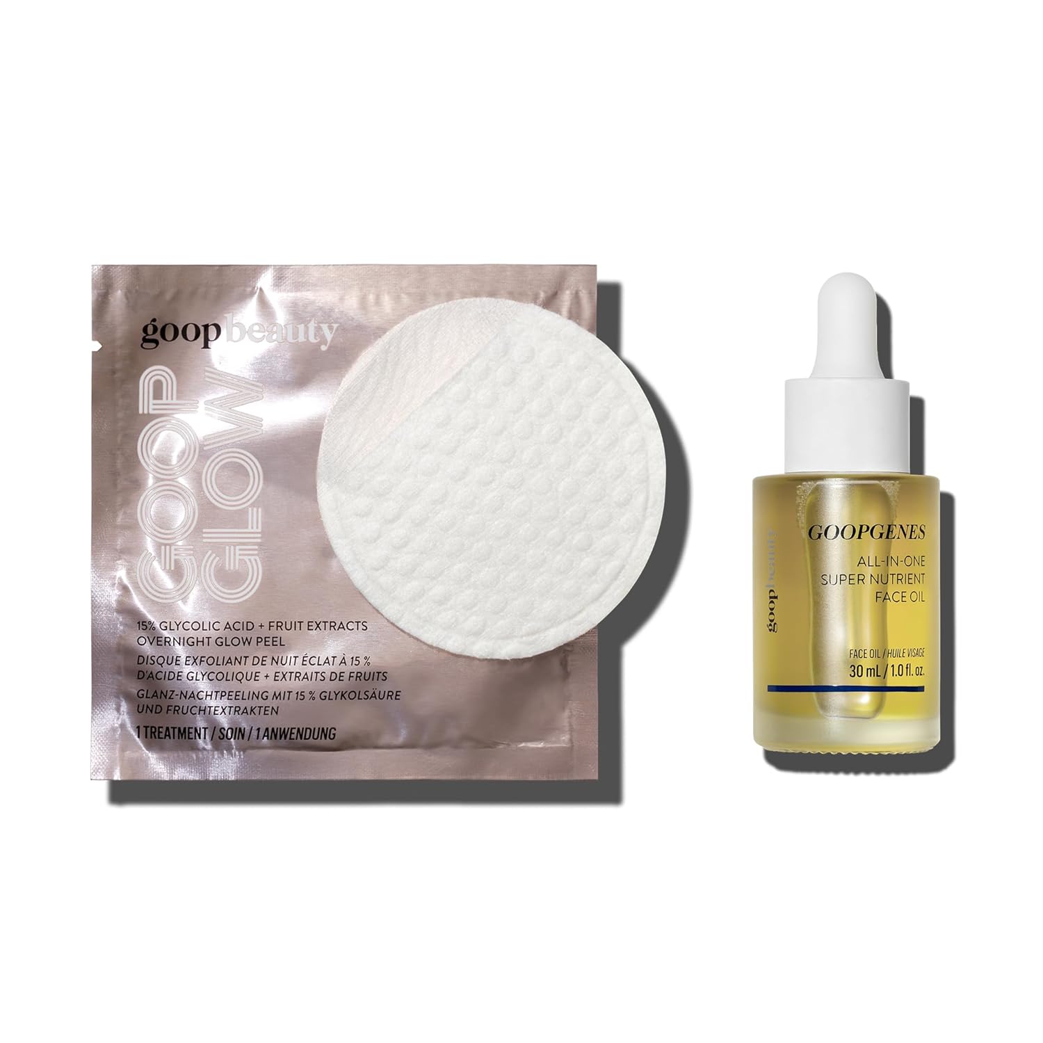 Amazon.com: goop Beauty Glowing Skin Kit | 4-Pack of Glycolic Acid Peel ...