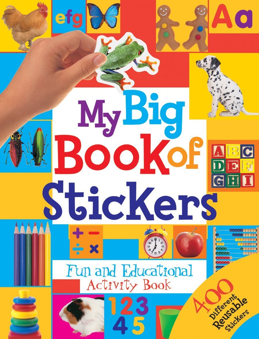 Amazon | My Big Book Of Stickers: ABC | Children's Books
