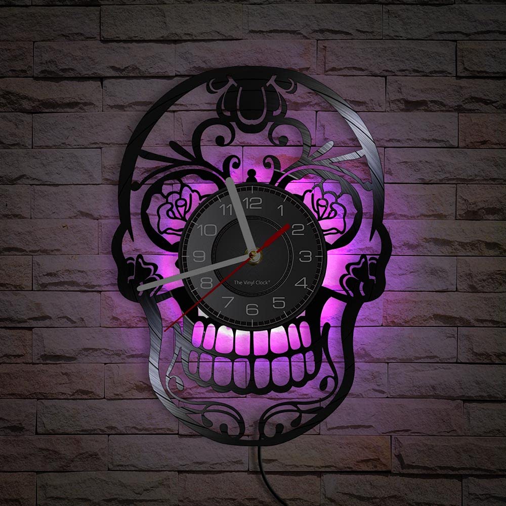 Lighted Wall Clocks With Faces Glow The Dark Clock Face