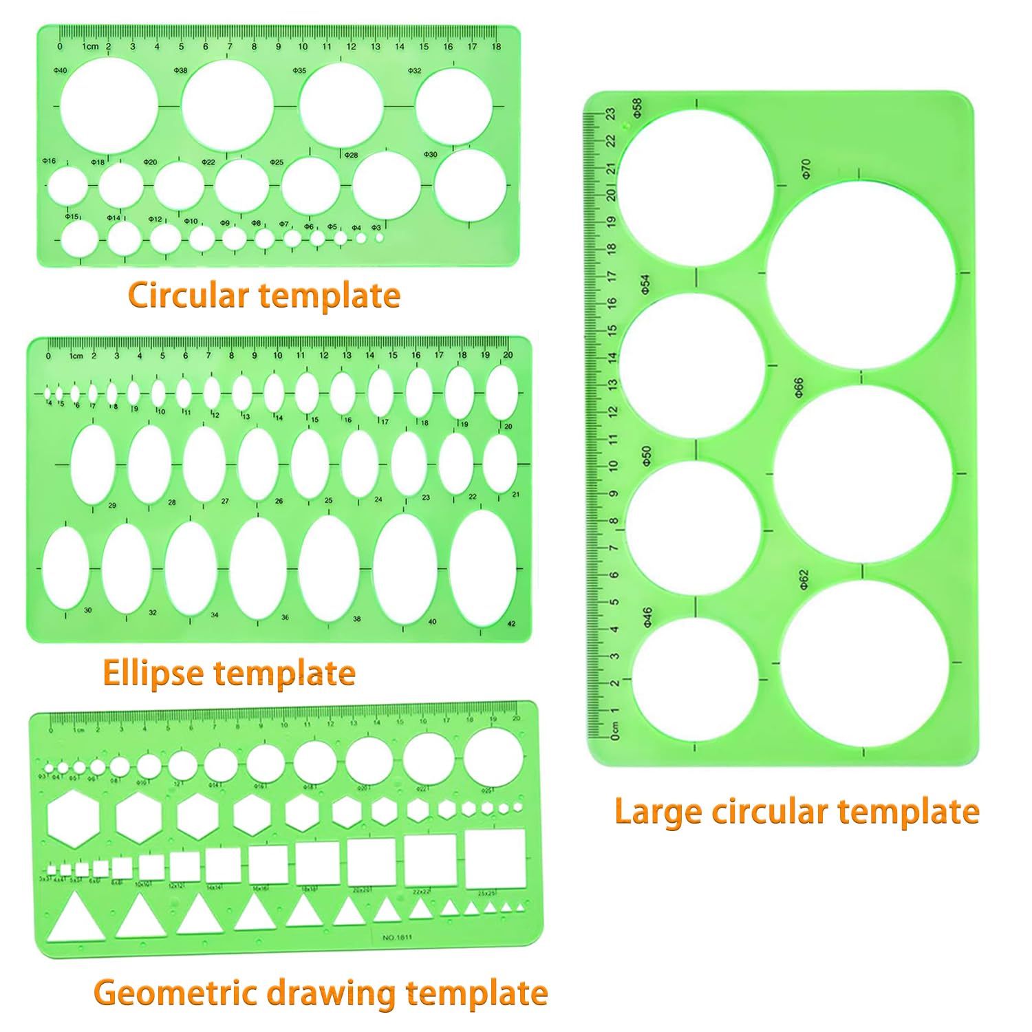 Snapklik.com : French Curve, Circle Template, Ellipse Template ...