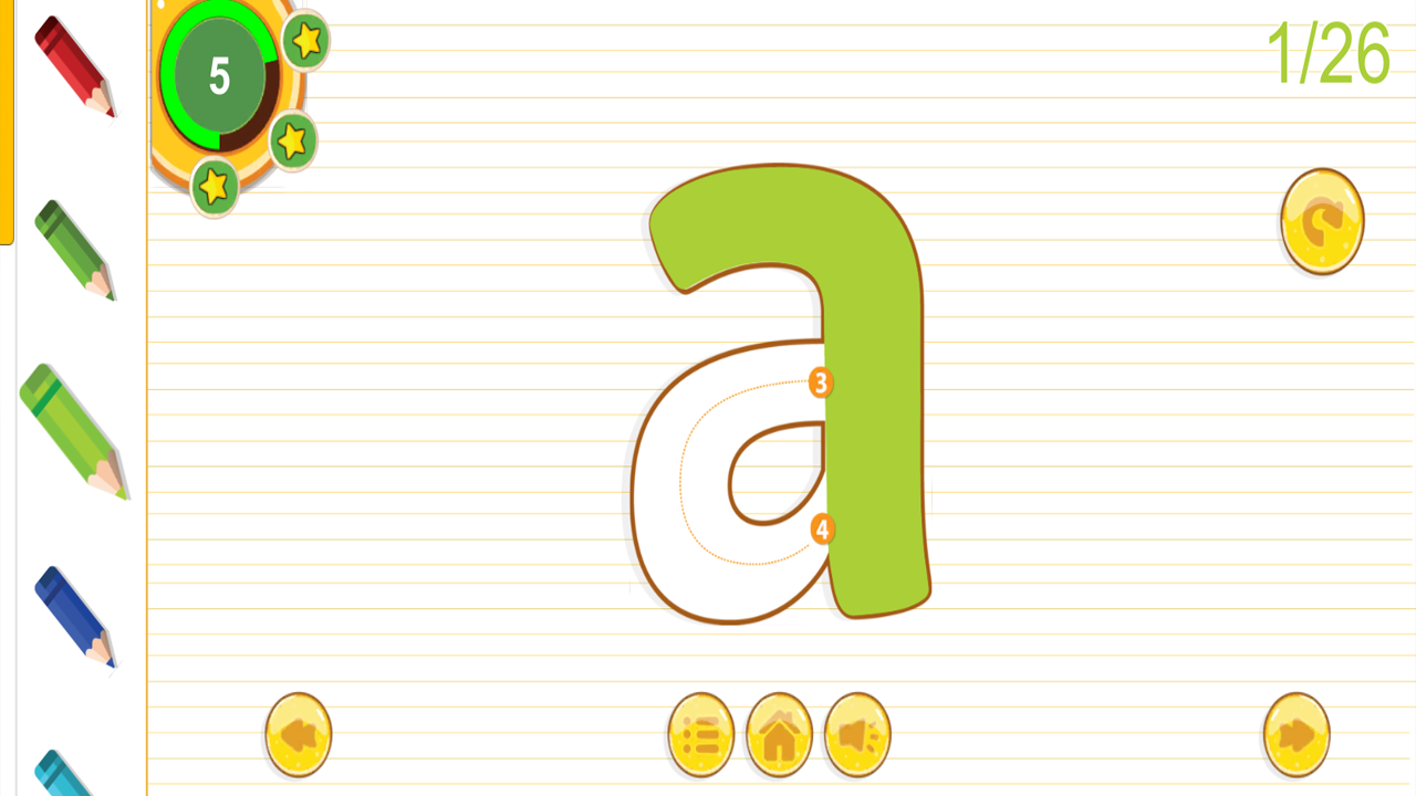 ABC Tracing & Phonics for Preschoolers & Kids Game - App on Amazon Appstore