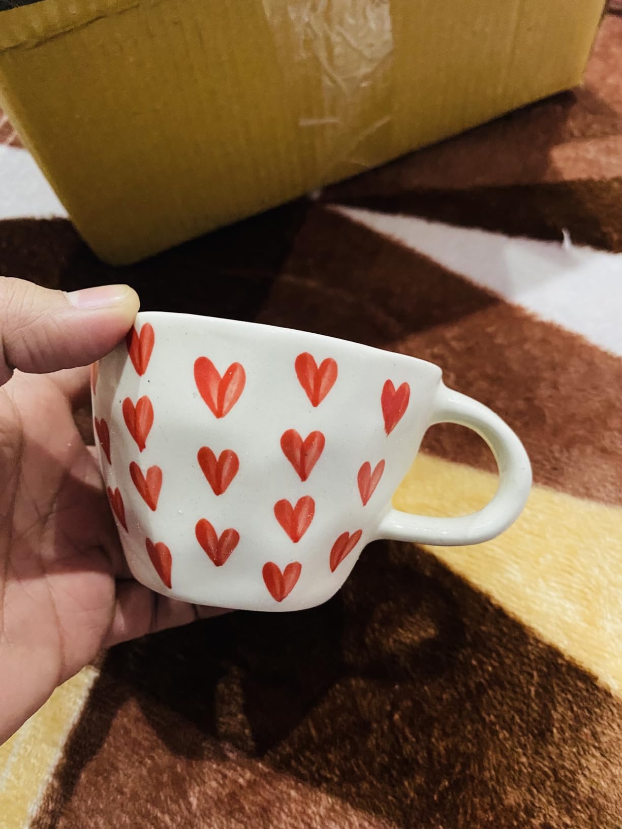 Buy Niyara Stoneware Handmade Premium Ceramic Tea Cups and Coffee Mugs ...