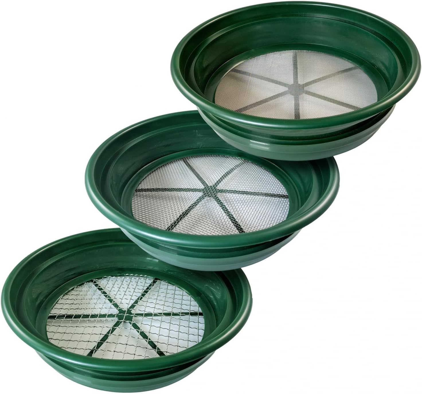 Amazon.com: DOITOOL 20pcs Classifier Sifting Pan Outdoor Gold Panning ...