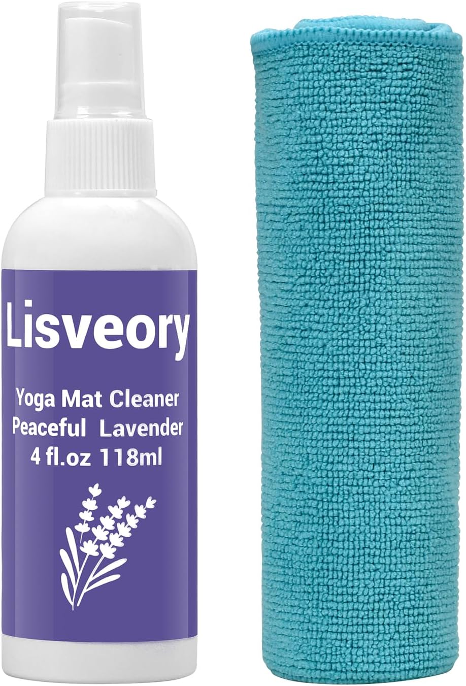 Amazon.com: Studio TOV Organic Yoga Mat Cleaner Spray | 8 fl oz With ...